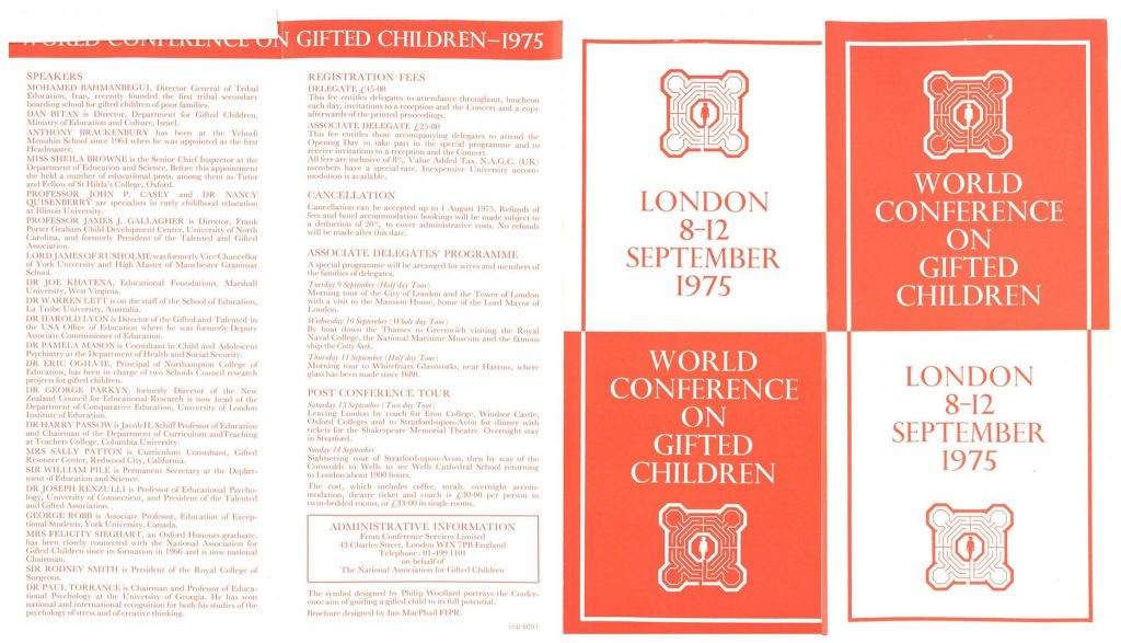 WCGTC World Conference History