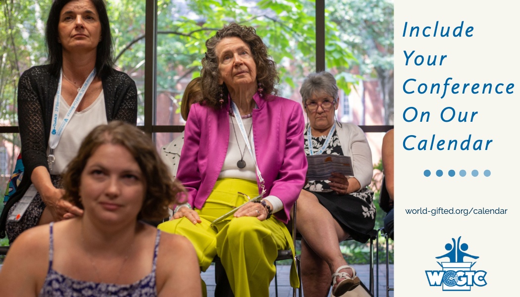 Events from March 2, 2016 – May 5, 2017 – World Council for Gifted and ...